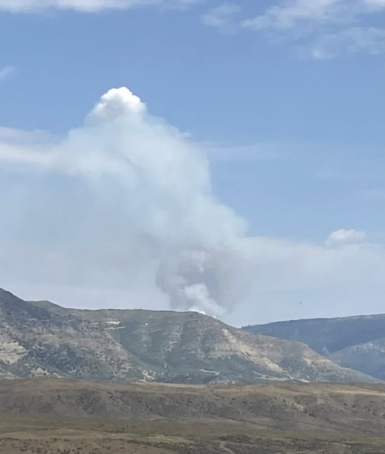 New wildfire ignites in Yellow Jacket area near Meeker; Lee Fire crews ...