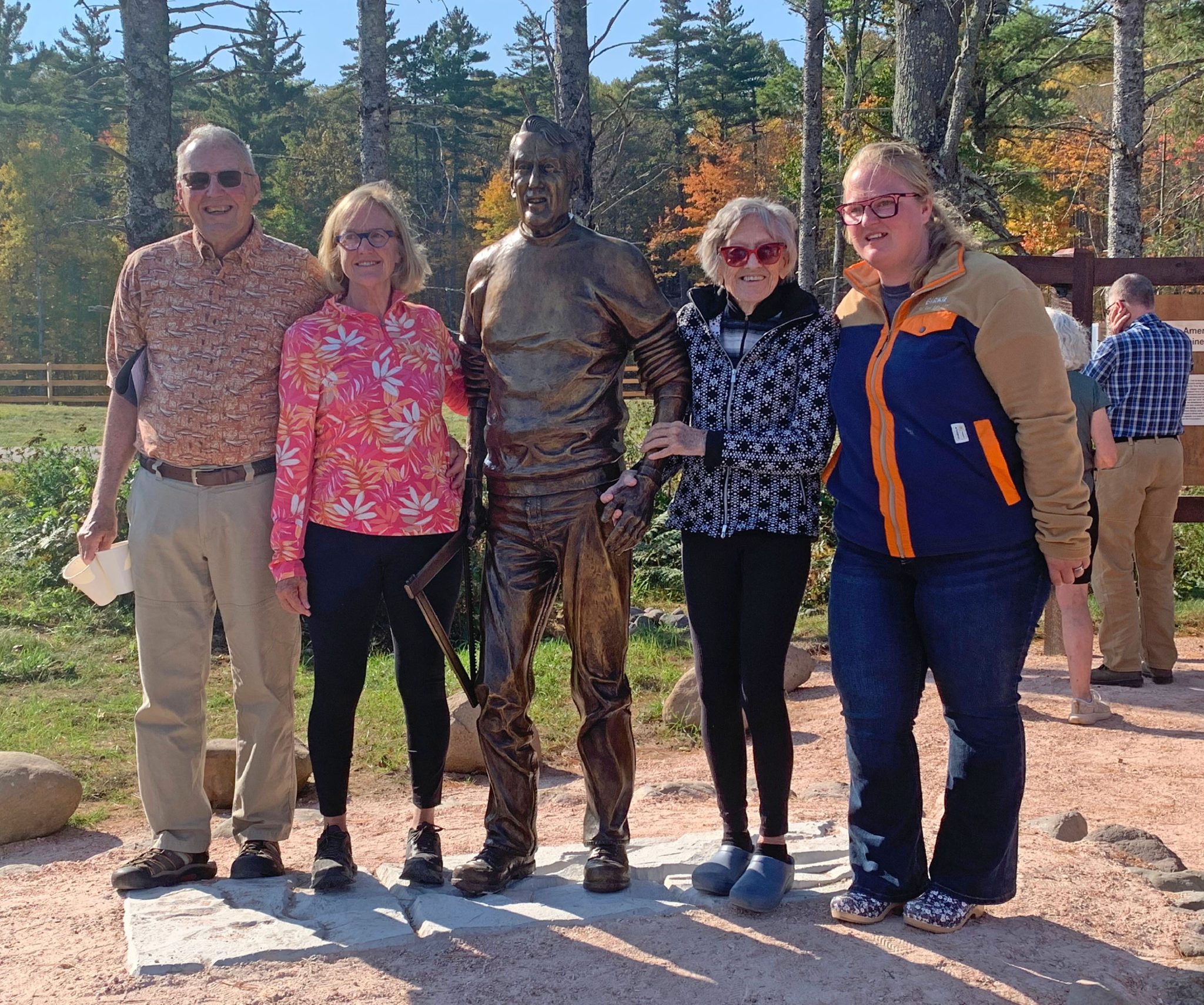 Statue at trailhead of American Birkebeiner honors men, history behind ...