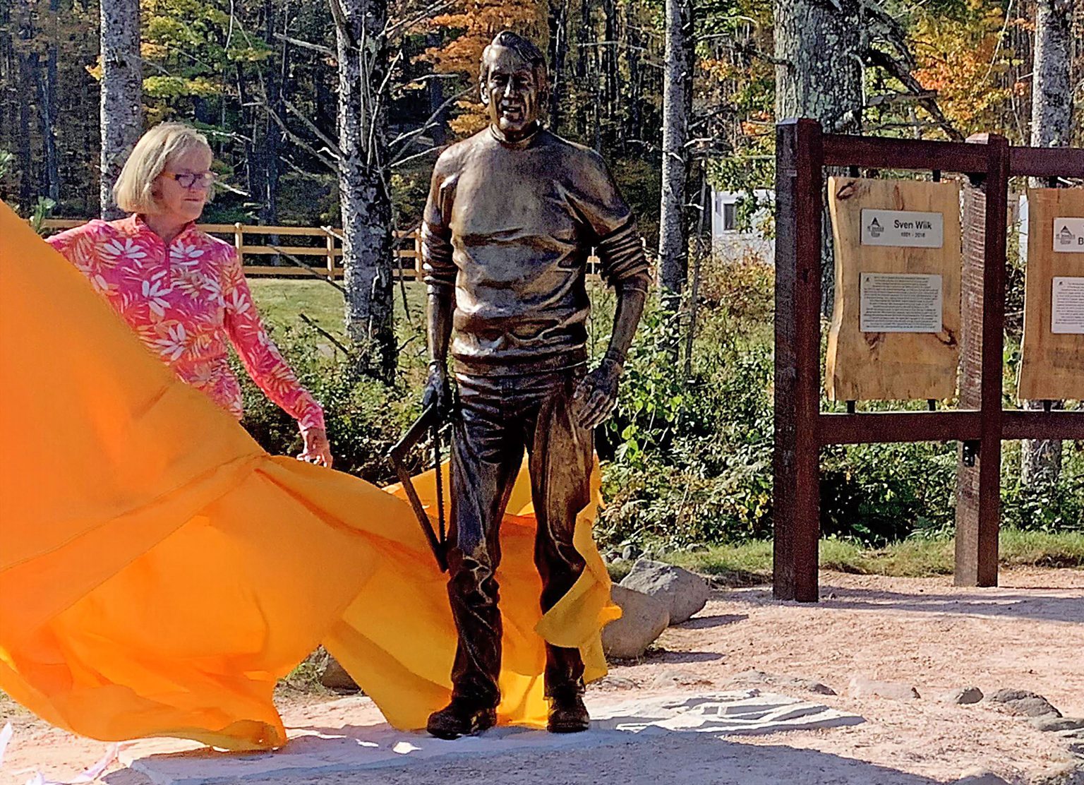 Statue at trailhead of American Birkebeiner honors men, history behind ...