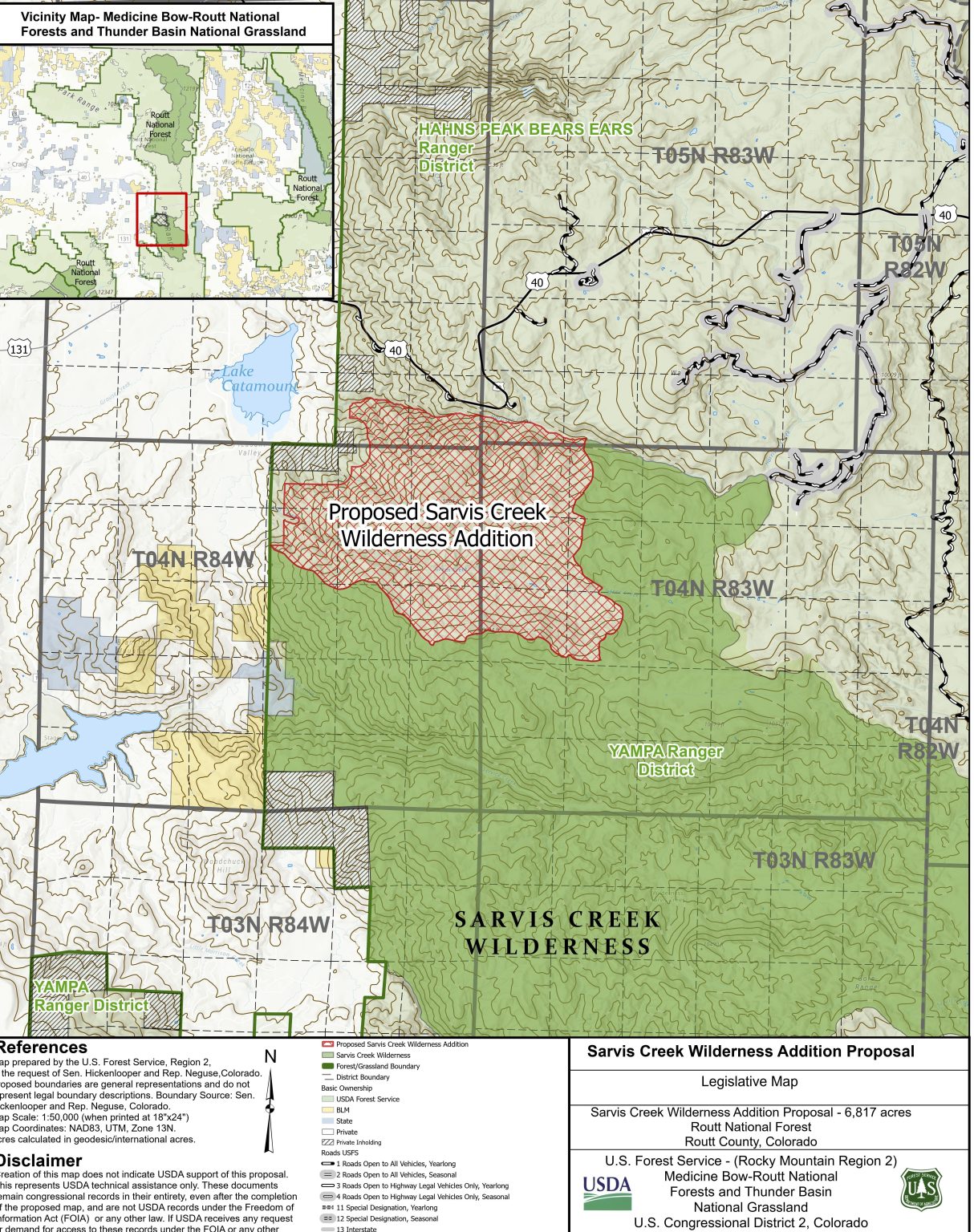 Senate hearing conducted for Sarvis Creek Wilderness Completion Act ...