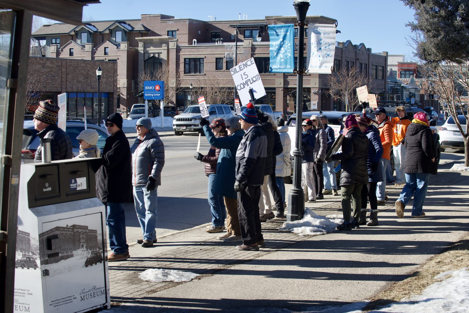 See photos of Saturday’s protest against ICE in downtown Steamboat ...