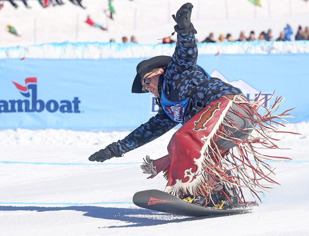 Cowboy Downhill showcases skiing, rodeo and crashing | SteamboatToday.com