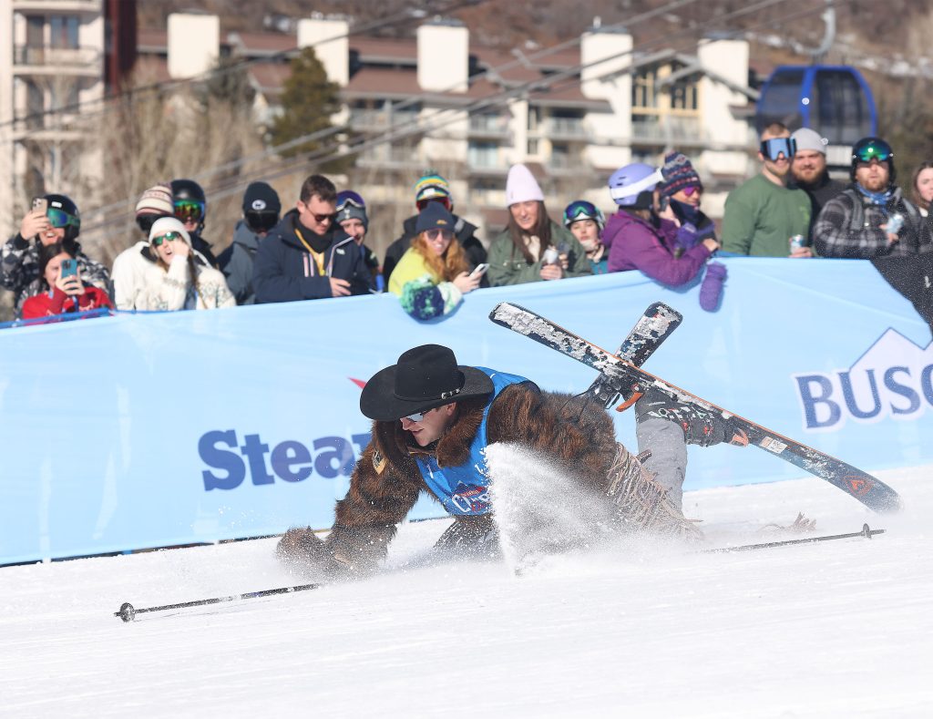 Cowboy Downhill showcases skiing, rodeo and crashing | SteamboatToday.com