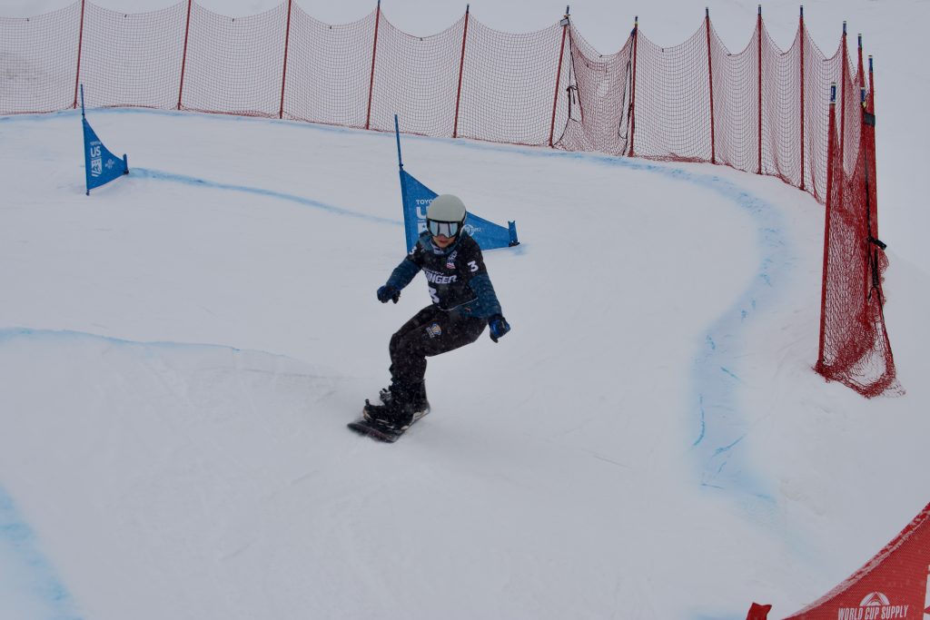 Paralympic qualifier and World Cup para-snowboard banked slalom held at ...