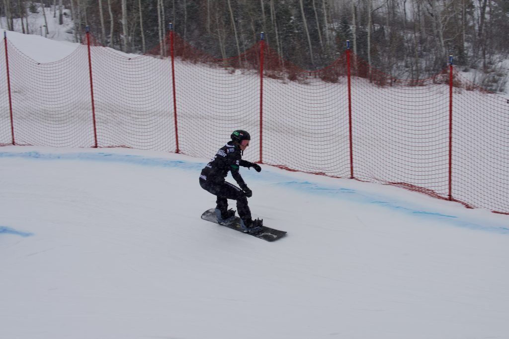 Paralympic qualifier and World Cup para-snowboard banked slalom held at ...