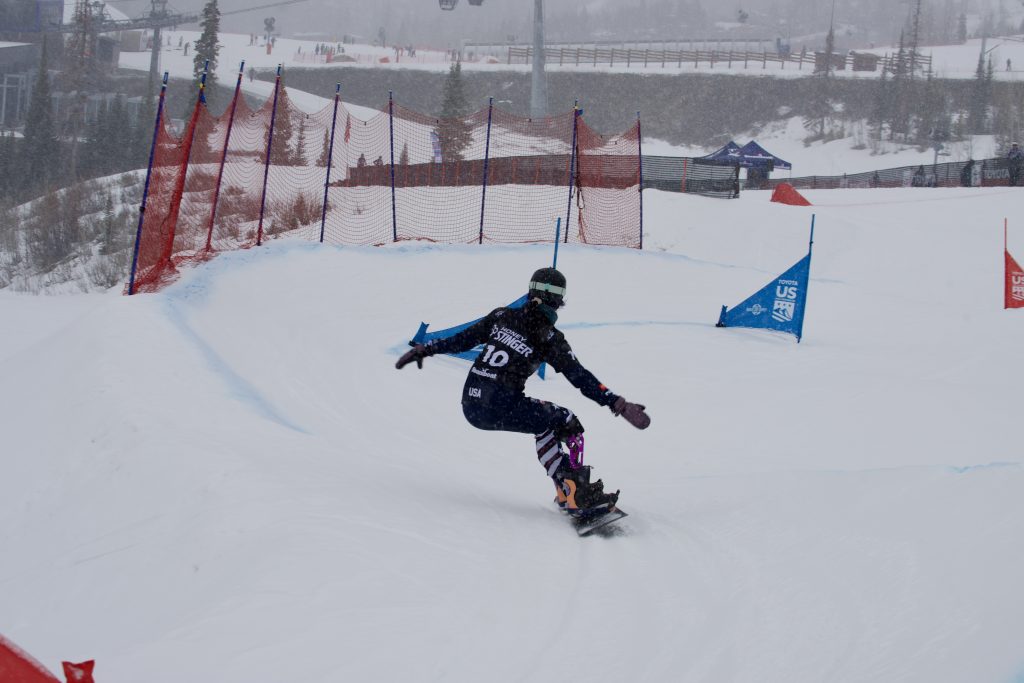 Paralympic qualifier and World Cup para-snowboard banked slalom held at ...