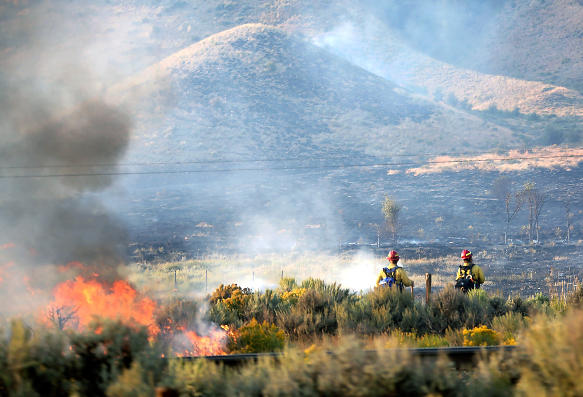 Updated: Byers Canyon fire containment estimate upped to 60 percent ...
