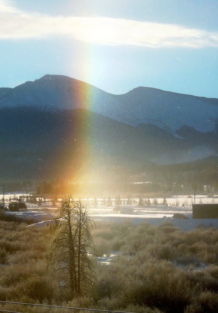 Ice crystal rainbow | SkyHiNews.com