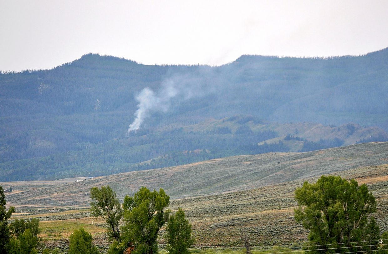 Fire south of Granby burns about 1 acre | SkyHiNews.com