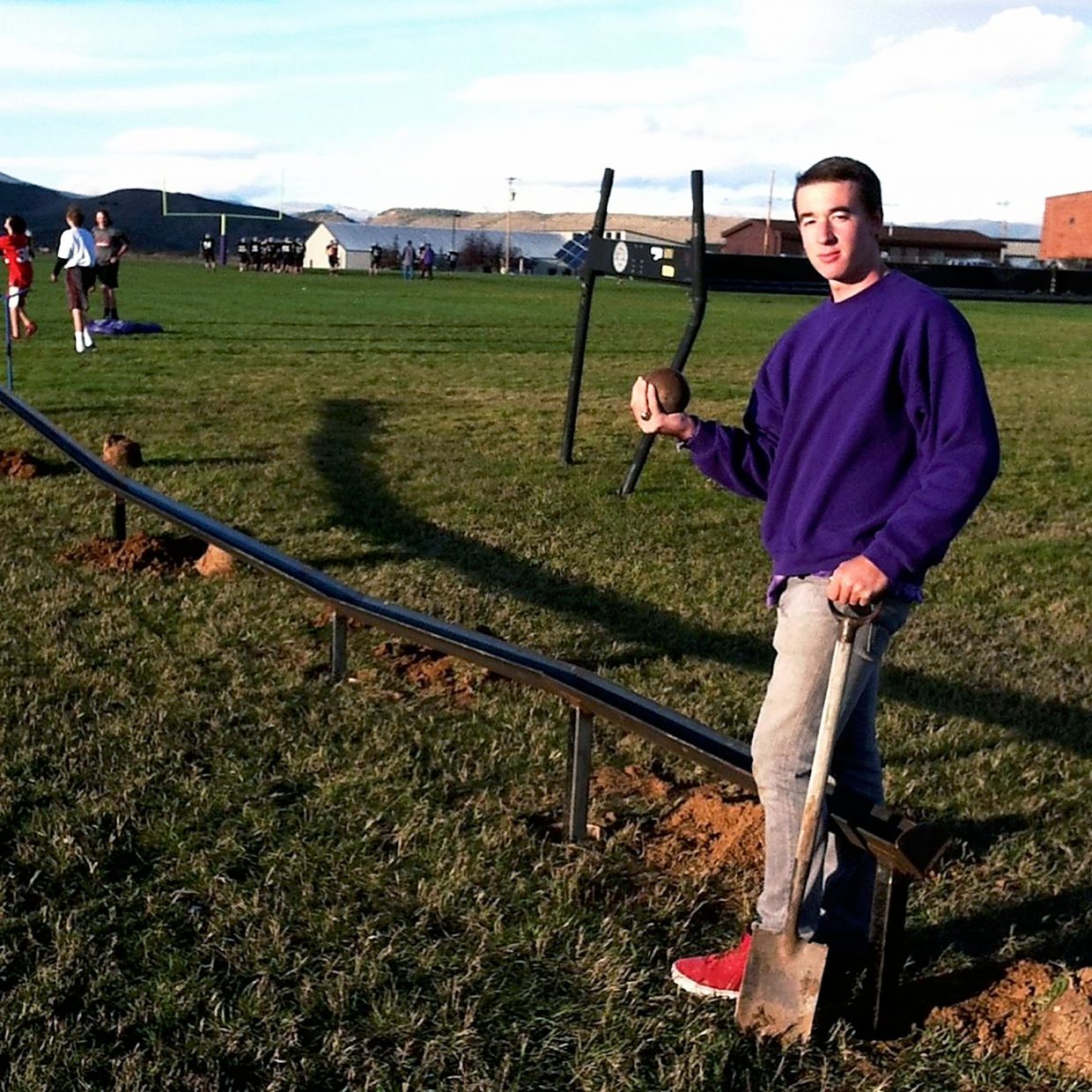 Middle Park athlete builds shot put retrieval system | SkyHiNews.com