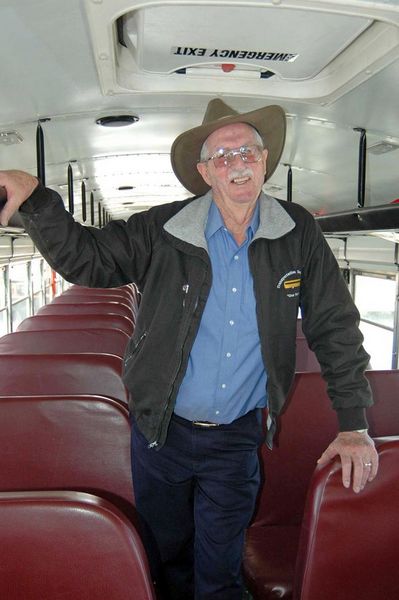 Granby " Conversation with … Gus Harris, bus driver with 44 years in ...