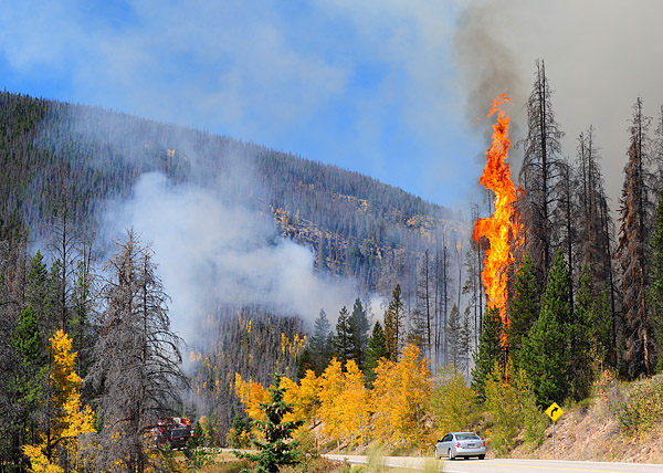 Fire burns 3 acres north of Granby | SkyHiNews.com