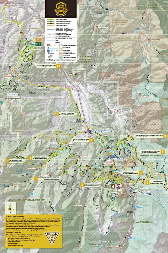 Winter Park Bike Guide 2014 – Map | SkyHiNews.com