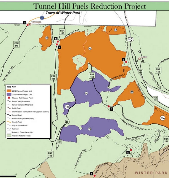 Project to create fire break between forest and towns | SkyHiNews.com