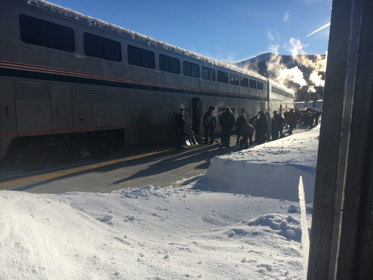 First tracks: the Winter Park Express arrives | SkyHiNews.com