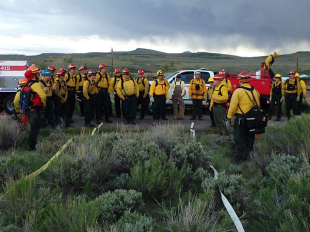 Firefighters hold exercise at shooting range | SkyHiNews.com