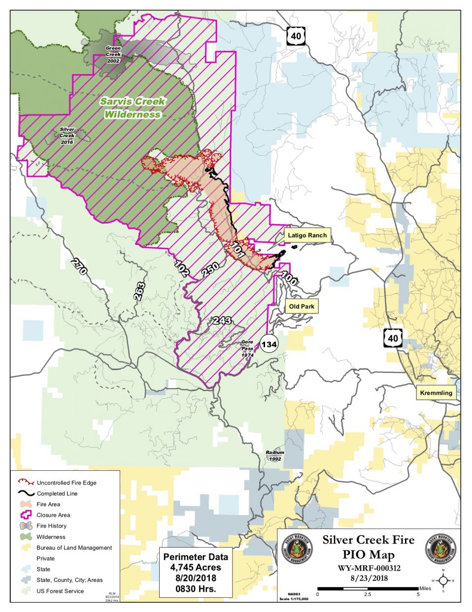 Silver Creek Fire containment now at 27 percent | SkyHiNews.com
