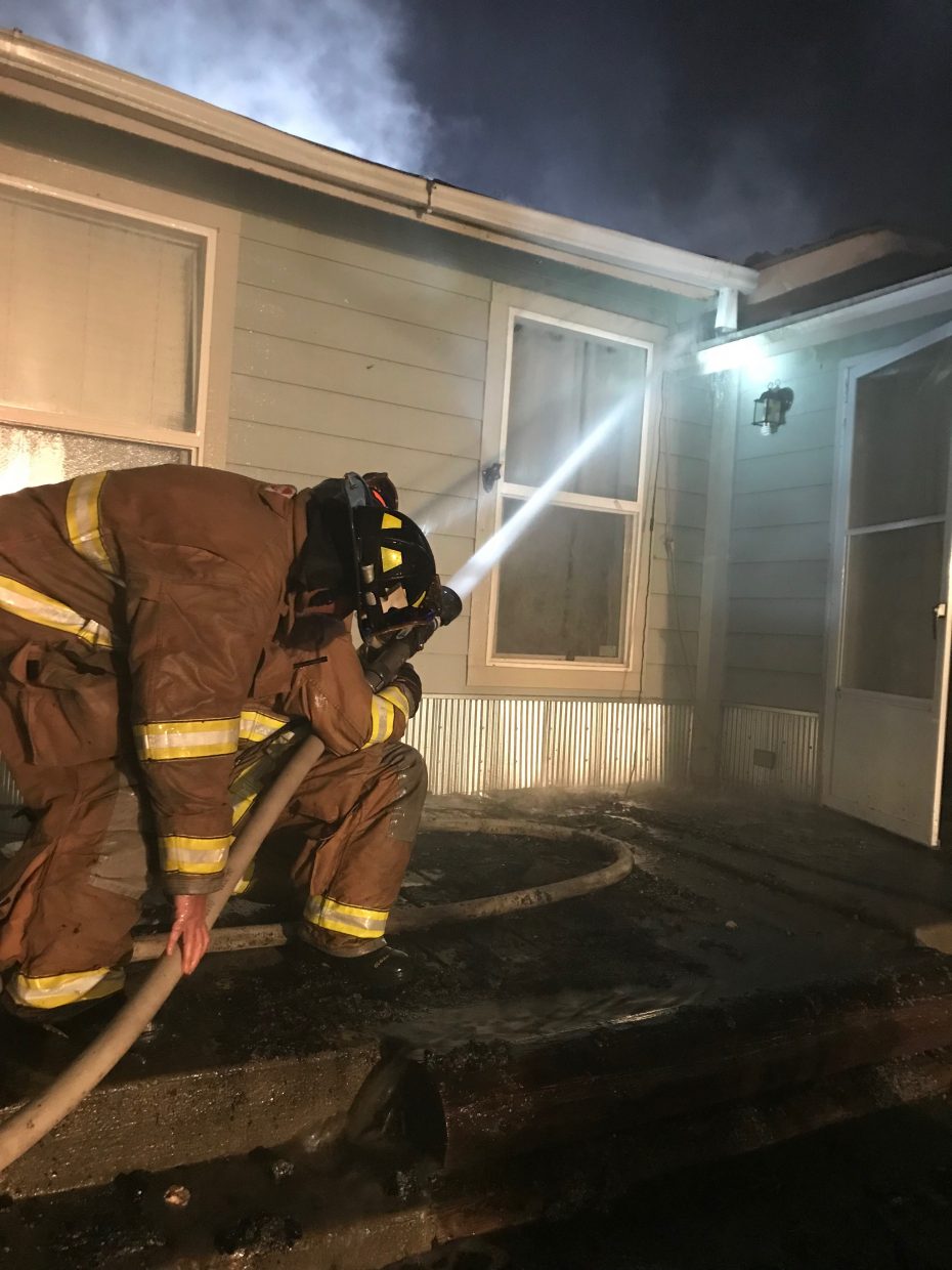 Fire burns through Sunday night leaving Kremmling duplex a complete ...