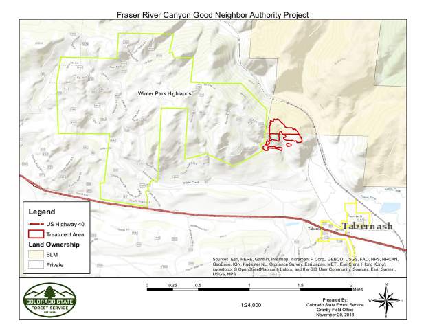 Wildfire prevention project cleans up 30 acres near Tabernash ...
