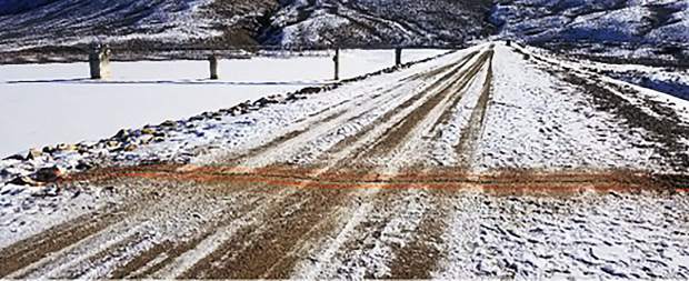 Crack appears on Ritschard Dam crest road | SkyHiNews.com