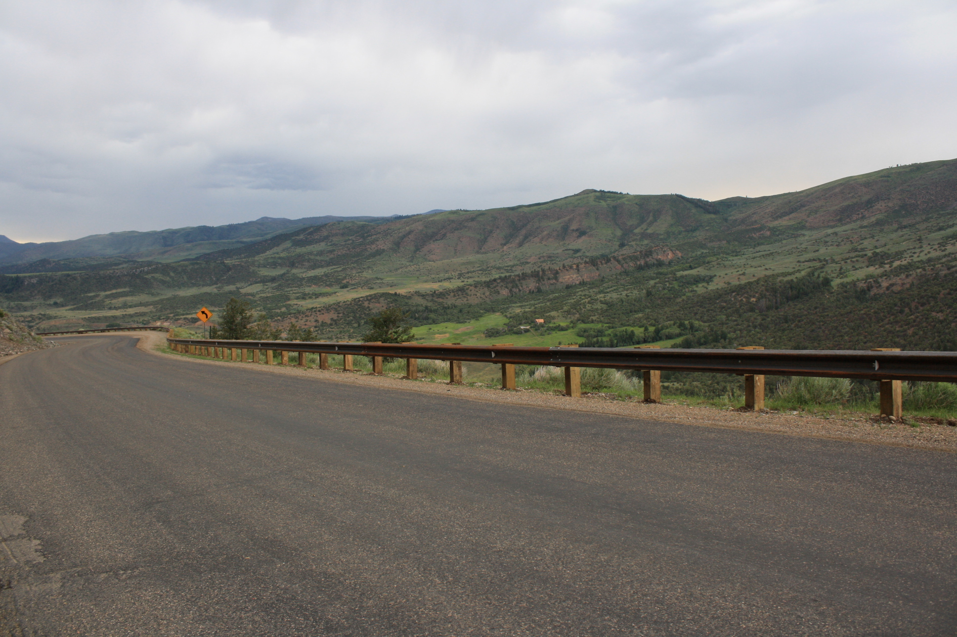 New guardrail installed on Trough Road where deadly slide-off occurred ...