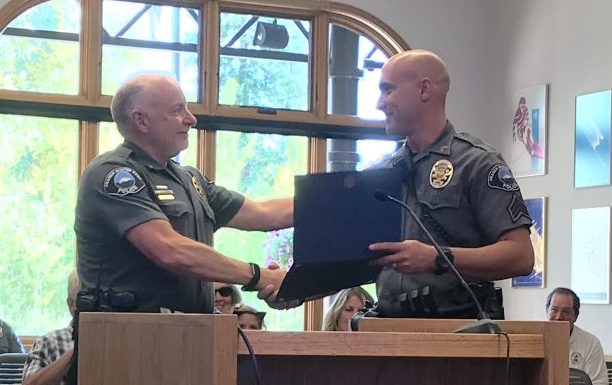 Fraser Winter Park Police honor officer’s dedication with promotion ...