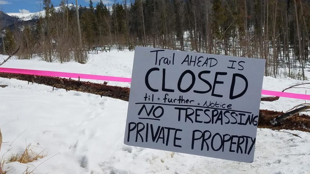 Trespassing on closed section of Ridge Trail will be reported, HTA says ...