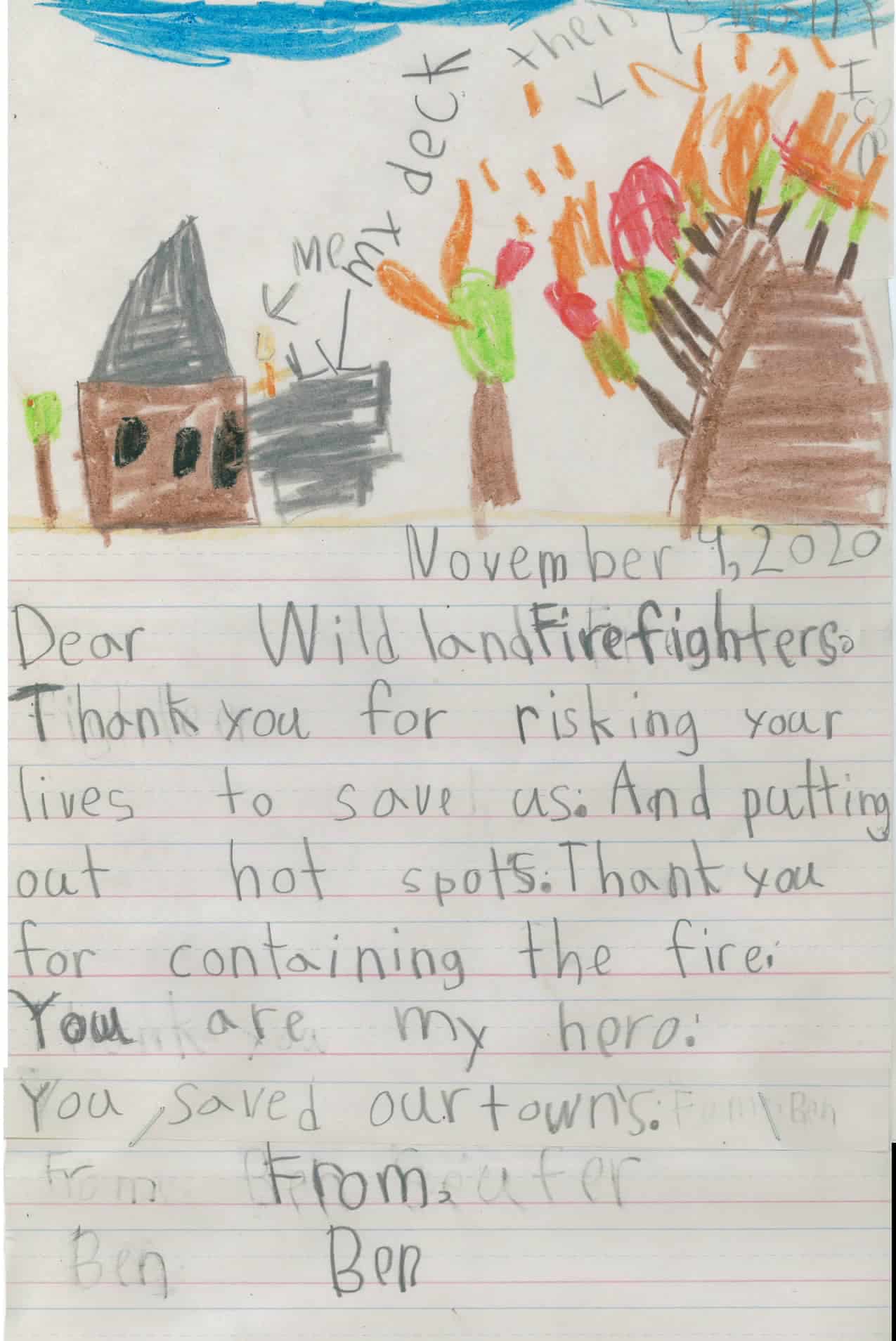 A ‘little’ appreciation means a lot: Granby Elementary pens letters to ...