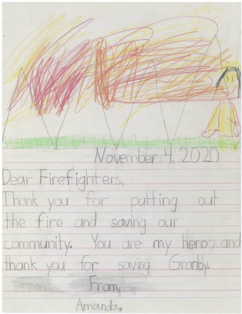 A ‘little’ appreciation means a lot: Granby Elementary pens letters to ...