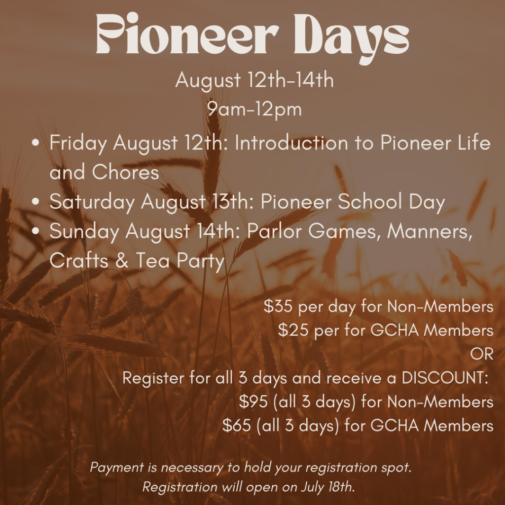 Kids can experience pioneer life with Grand County Historical ...