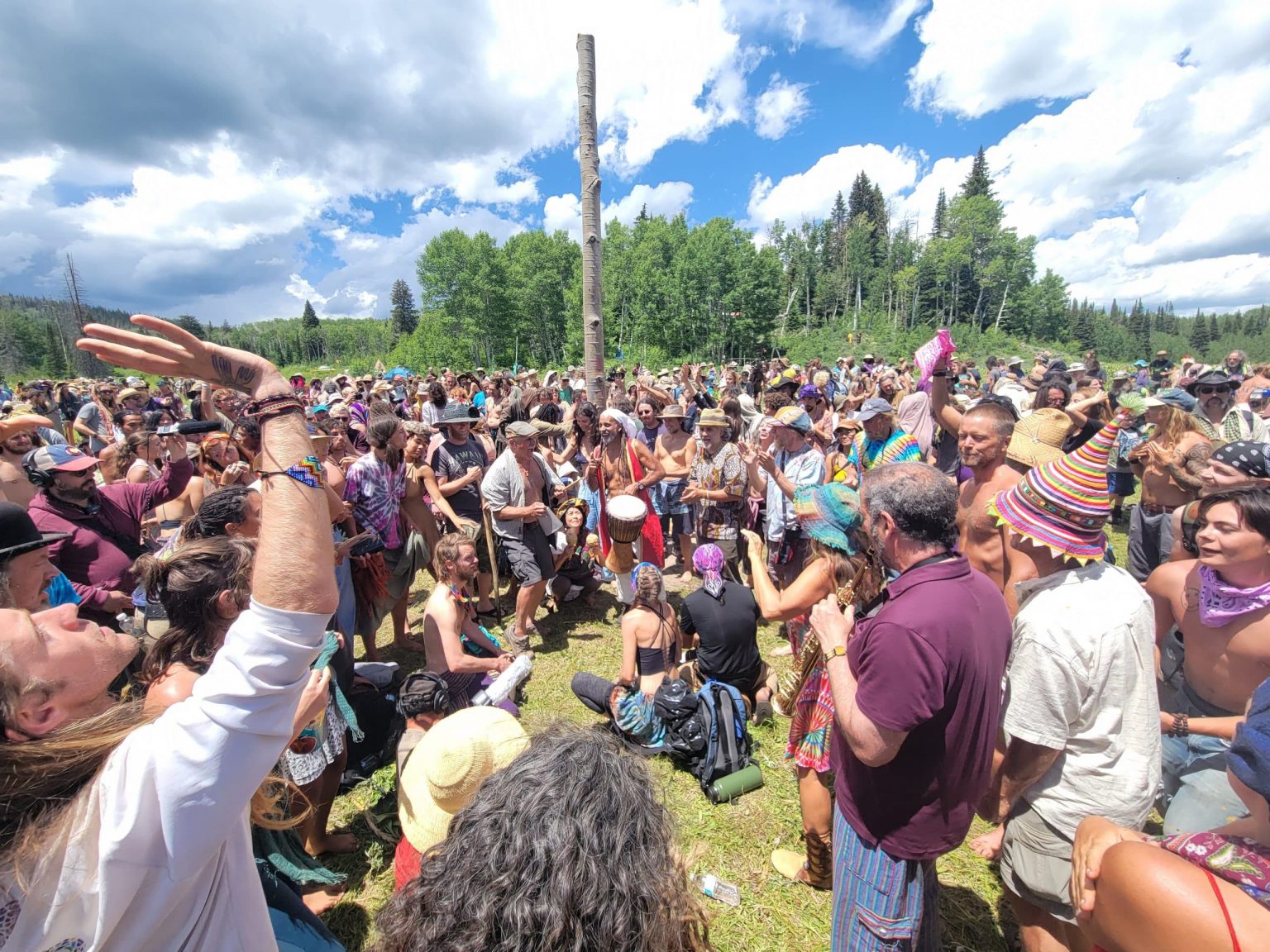 Thousands celebrate ‘interdependence’ at 50th Rainbow Family Gathering ...