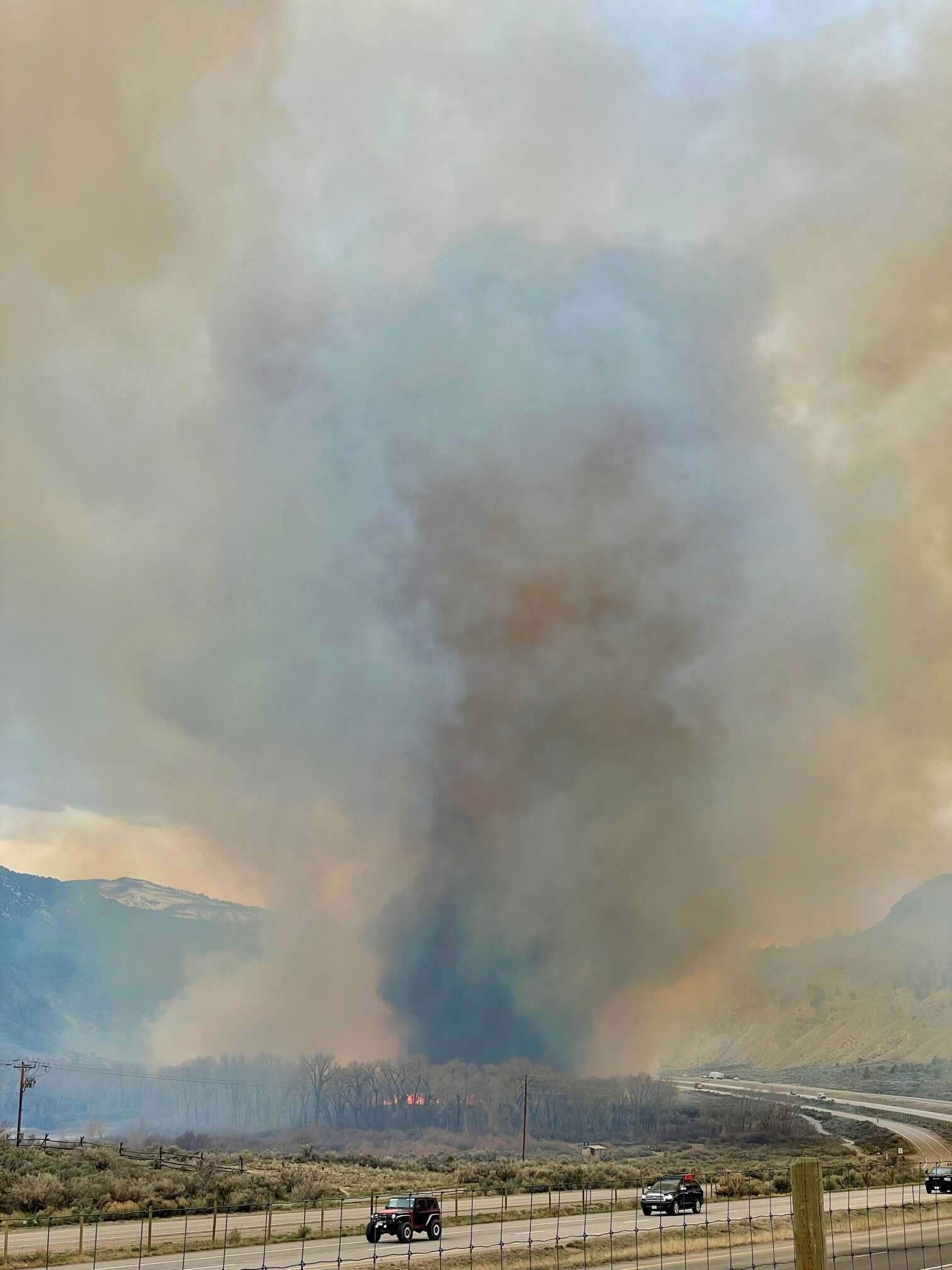 Duck Pond Fire day two: Fire grows to 88 acres overnight, mop up ...