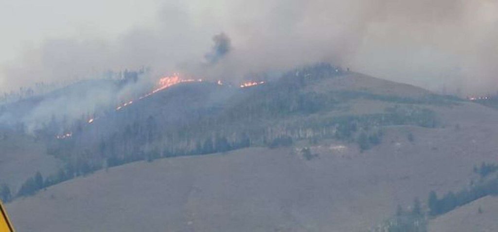 Hot, dry weather a concern with Black Mountain Fire burning in Grand ...