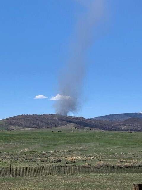 Ash, dust devils likely over burn scars through summer | SkyHiNews.com