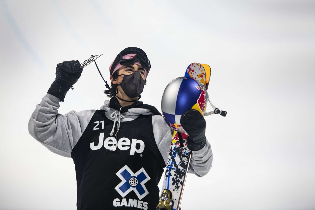 Winter Park’s Birk Irving celebrates his first medal in ESPN X Games ...