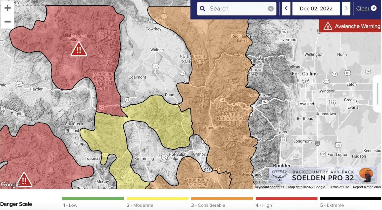 National Weather Service issues winter storm warning and avalanche ...