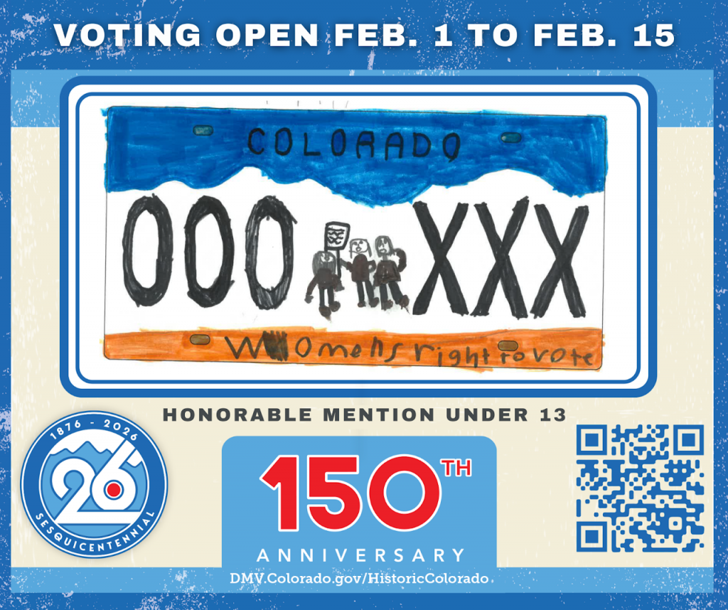 Colorado Division of Motor Vehicles releases honorable mention entries ...
