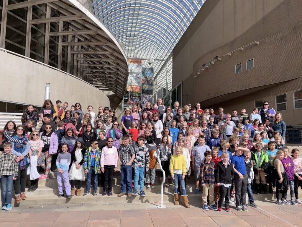 Grand County elementary students take a field trip to see the Colorado ...