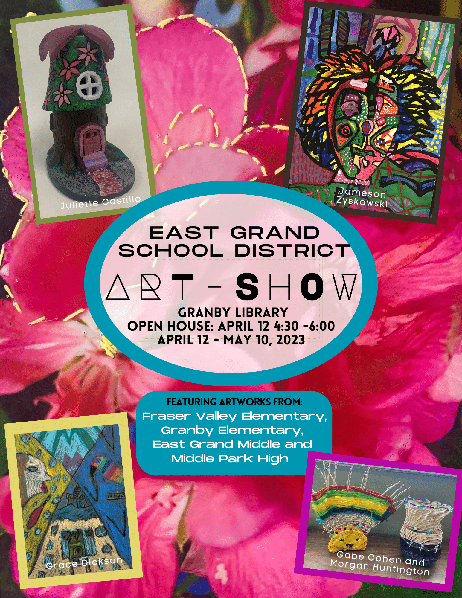 East Grand district art show opens this week at Granby Library ...