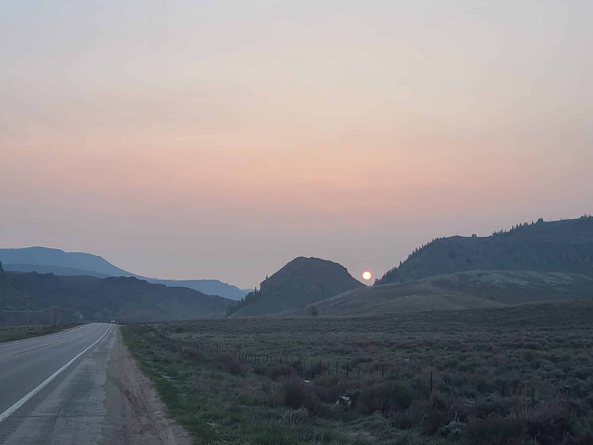 Reader photo: Sunrise in Hot Sulphur Springs | SkyHiNews.com