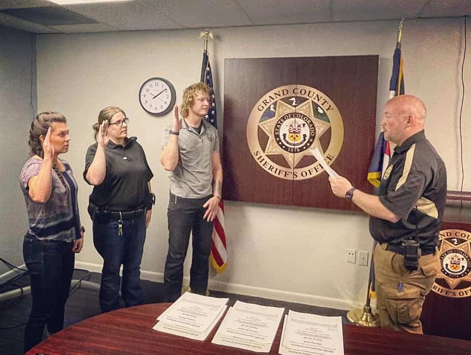 Grand County Sheriff’s Office swears in new employees | SkyHiNews.com