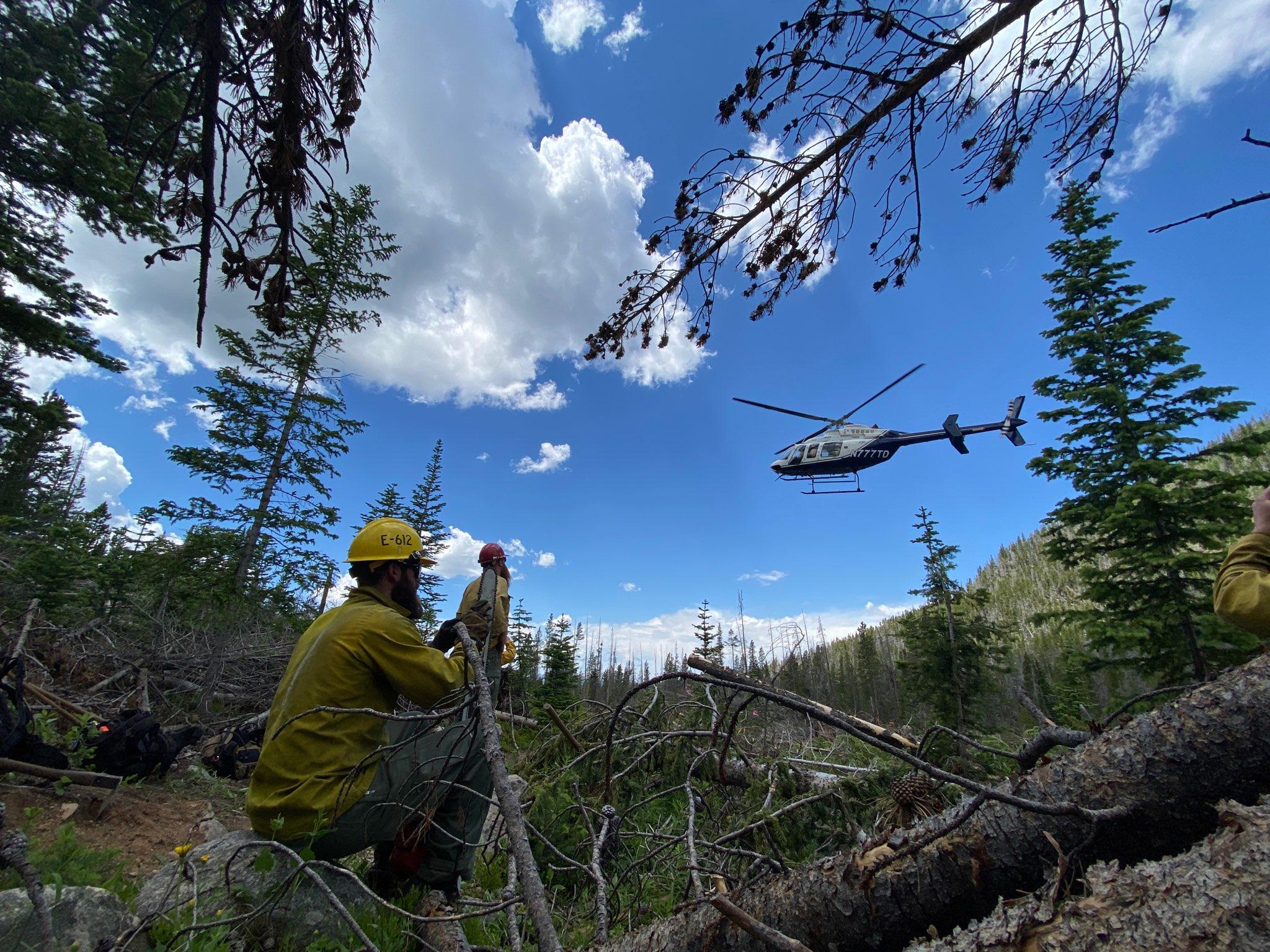 Forest Service expects smoke from Devil’s Thumb Fire to be visible ...
