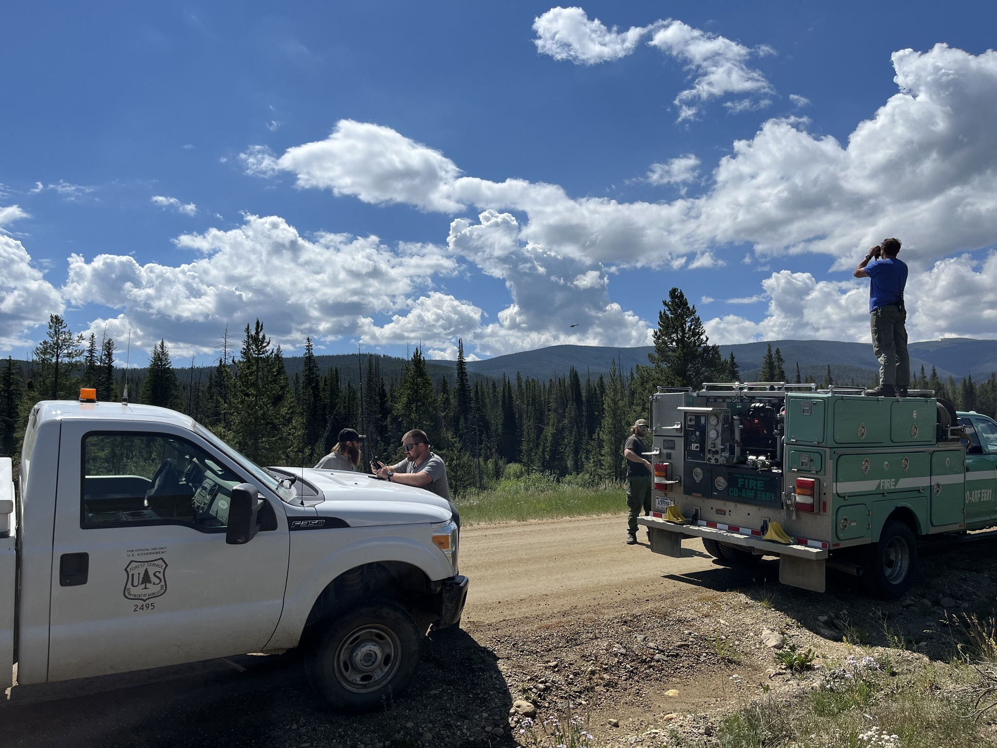 Officials respond to King Creek Fire near Fraser | SkyHiNews.com