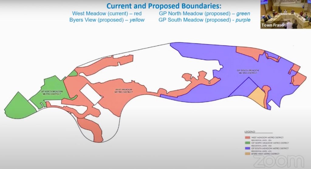 Grand Park Metro Districts’ amended service plan makes only district ...