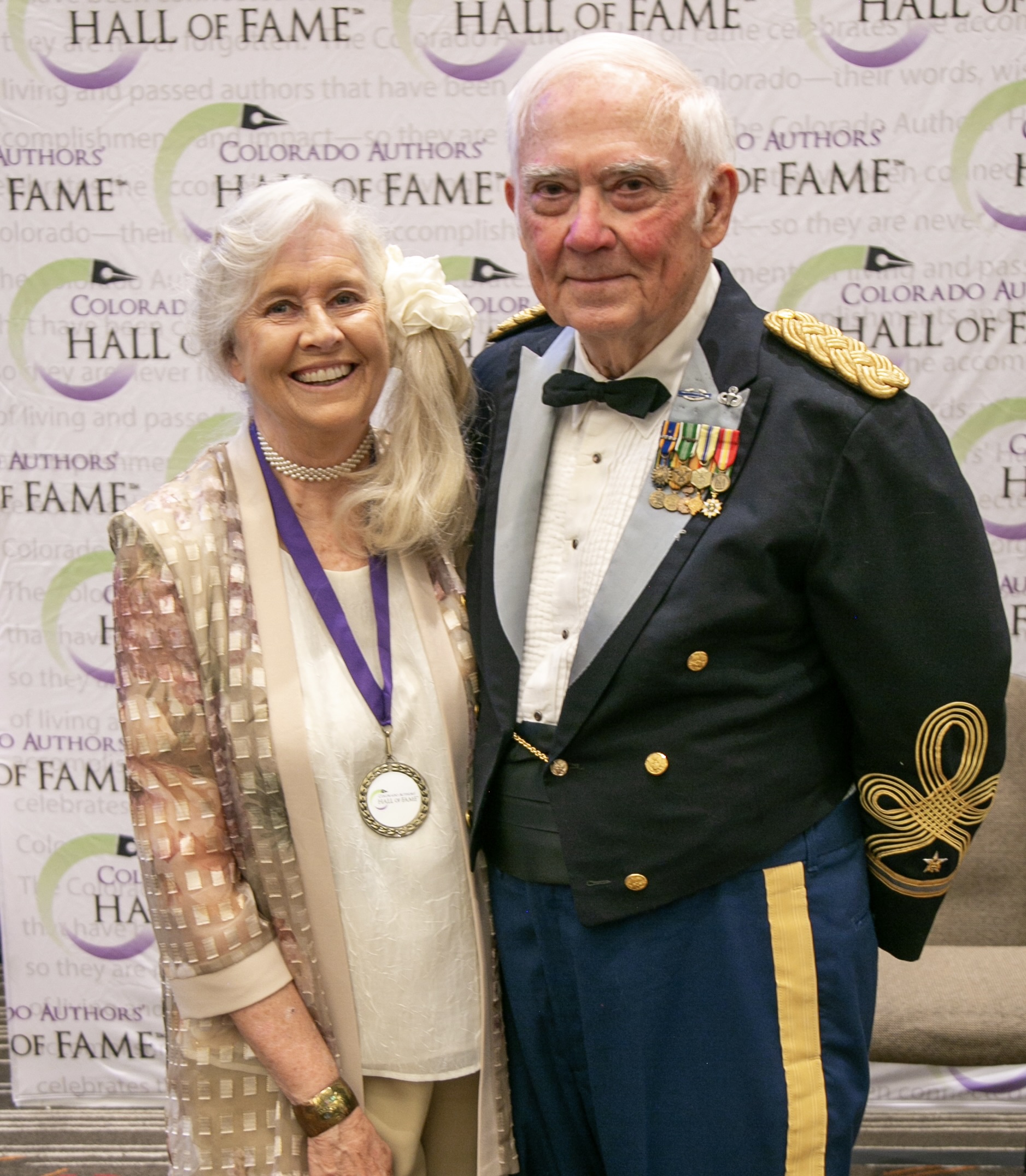 Local author attends ceremony as a new inductee to the Colorado Authors ...