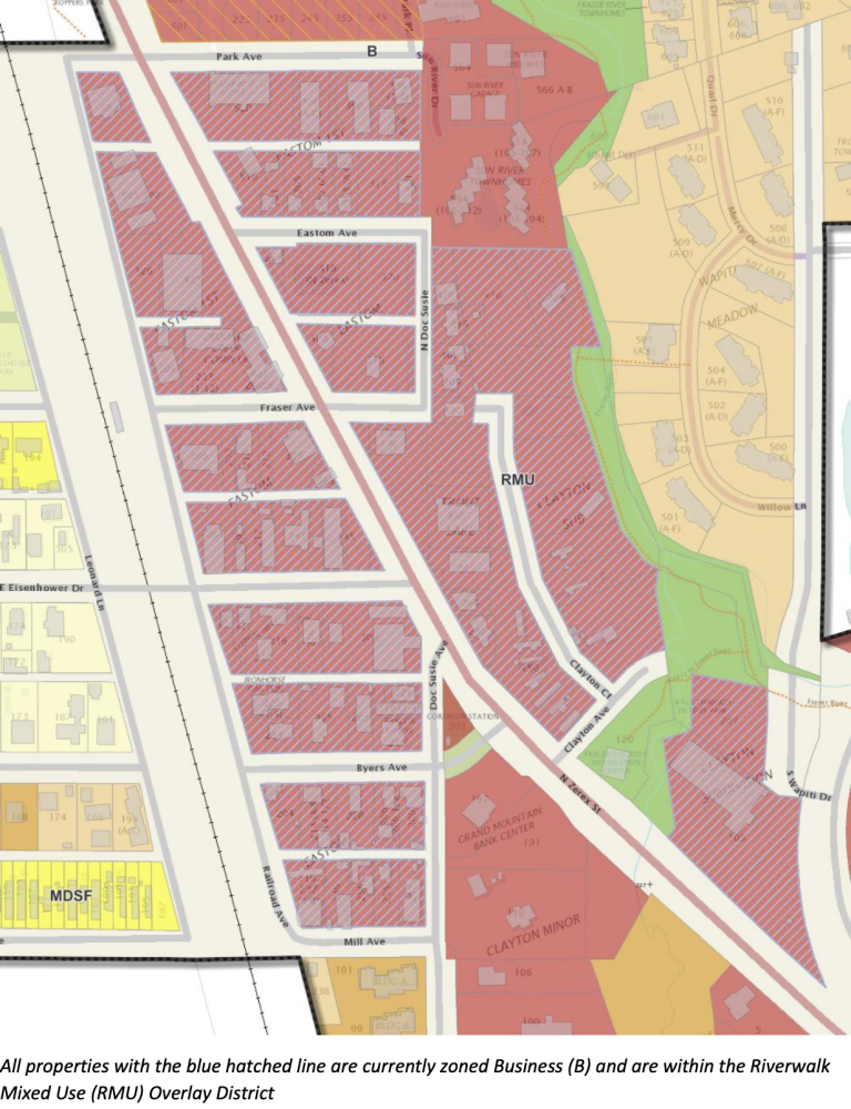 Fraser Board rezones Riverwalk District to increase walkability ...