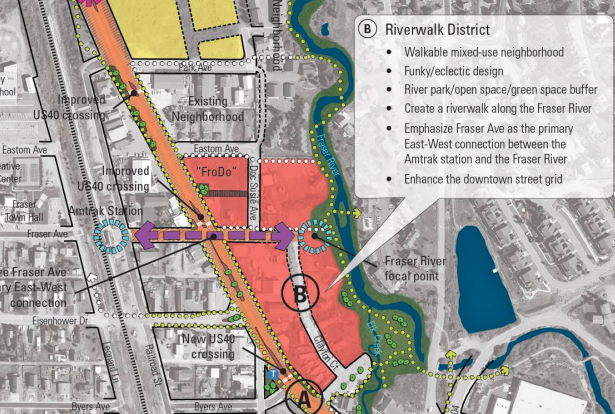Fraser Board rezones Riverwalk District to increase walkability ...
