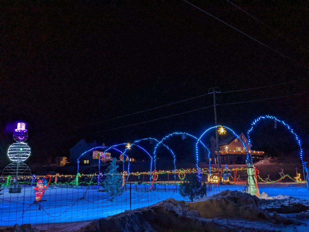 West Grand family lights up their property for a community Christmas ...