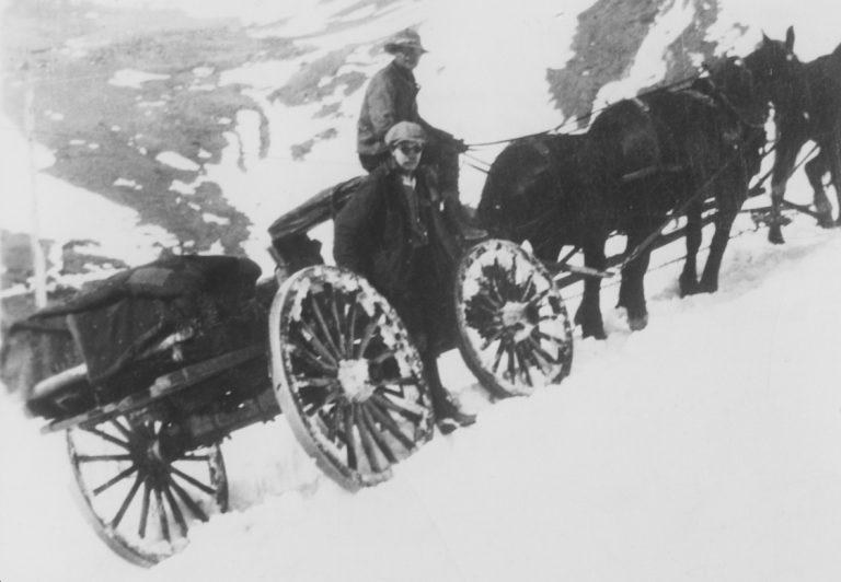 History corner: Stop complaining about snow on the road! | SkyHiNews.com