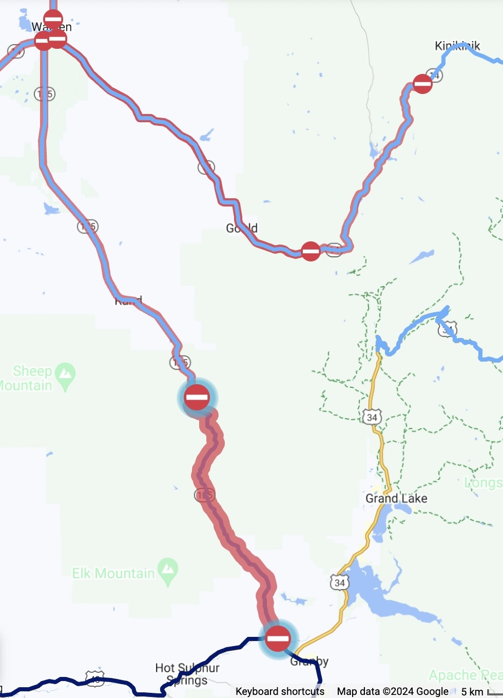 CDOT reopens CO Highway 125 | SkyHiNews.com